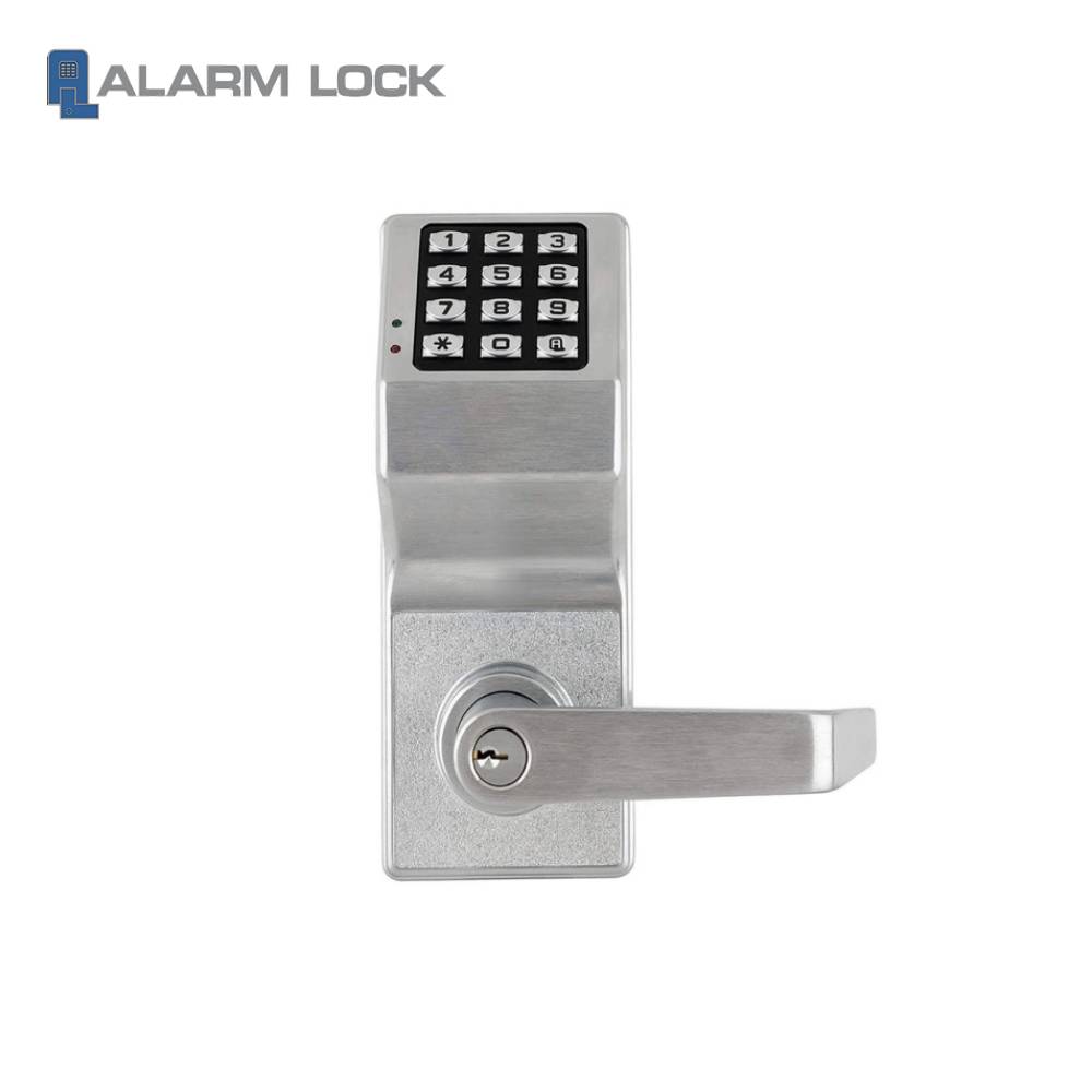 Alarm Lock - DL6100-26D - Trilogy Cylindrical Pushbutton Lock with Net