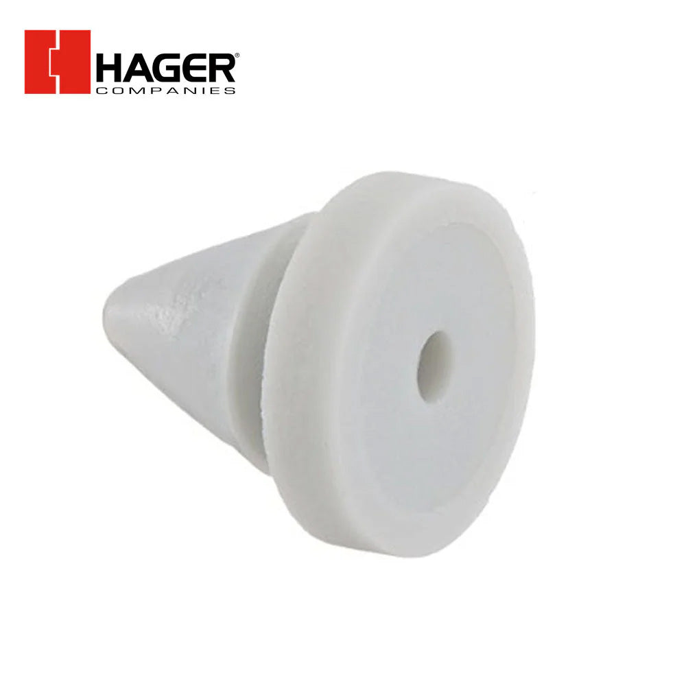 HAGER - 307D - Rubber Metal Door Silencer - 1/2 Diameter - 1/8 Project