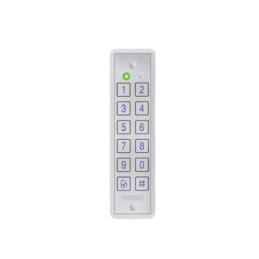 Rosslare - AYC-E65BW - Convertible Ultra-Slim Piezo Mullion Backlit Pr – Locksmith Keyless