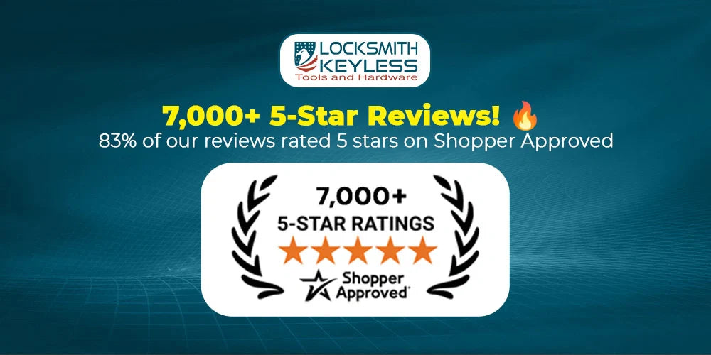 Why Locksmiths Trust Locksmith Keyless: Over 7,000 5-Star Reviews and