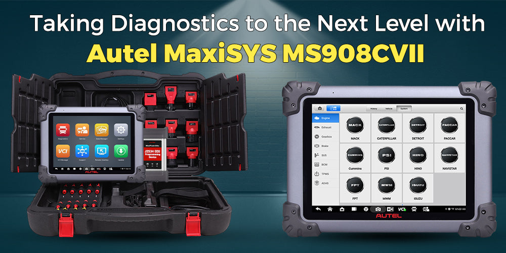 Unleash the Power of Autel MaxiSYS MS908CVII: Your Ultimate Heavy-Duty ...