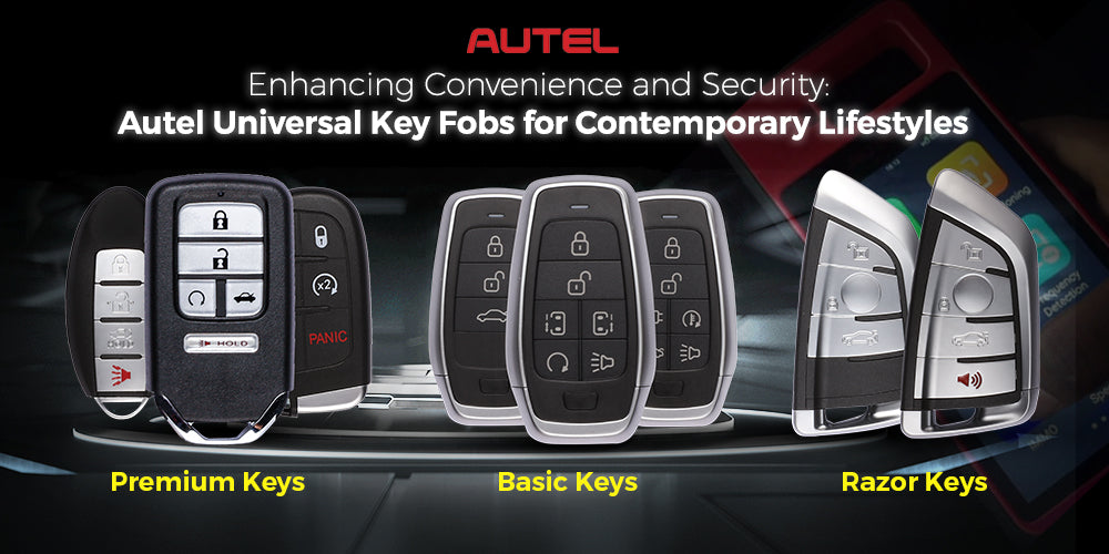 Enhance Security and Convenience: Autel Universal Key Fobs for Modern ...