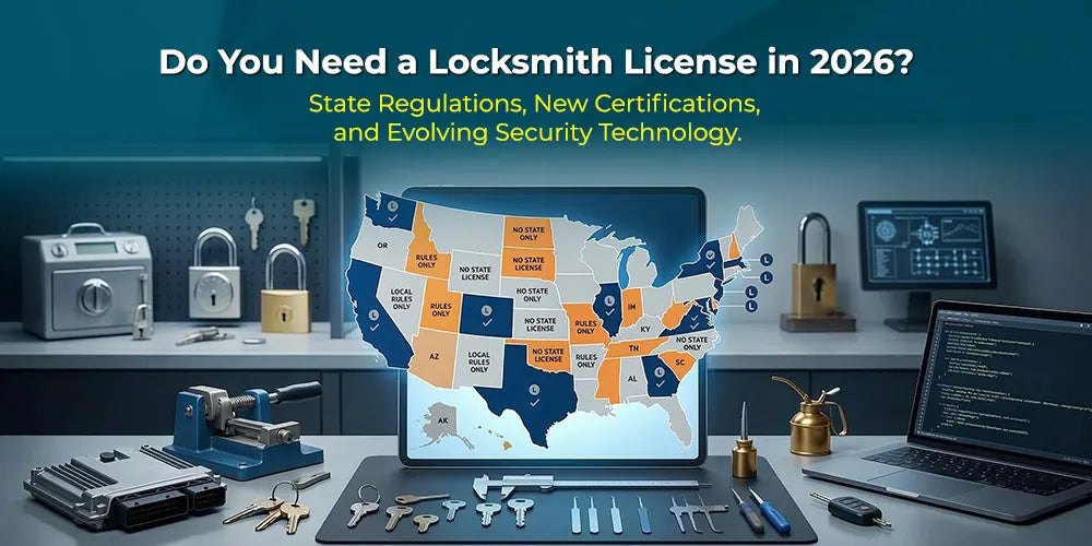 Navigating the Patchwork: The State of Locksmith Licensing in 2026 ...