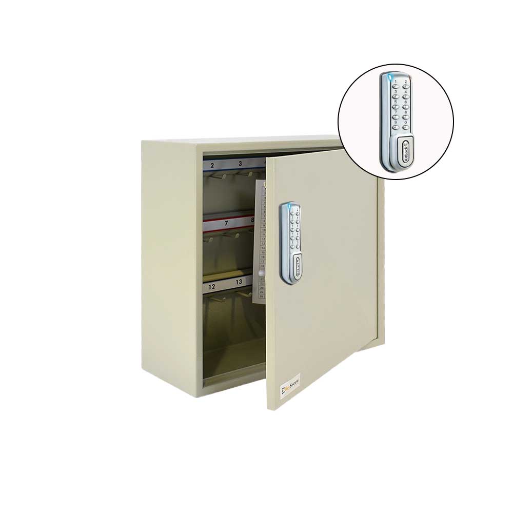 Codelocks 25 Hook Portable Padlock Cabinet with KL1200 SG Kitlock ...