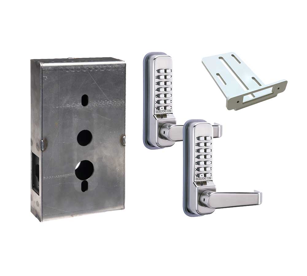 Codelocks CL415 Mechanical, Medium Duty, Stainless Steel, Back to Back ...