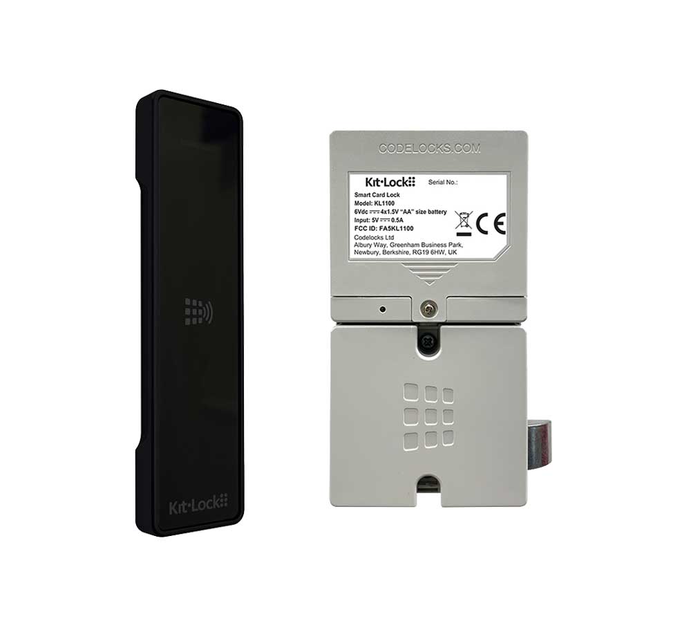 Codelocks KL1100 Optional Finish Electronic KitLock RFID Locker Lock w