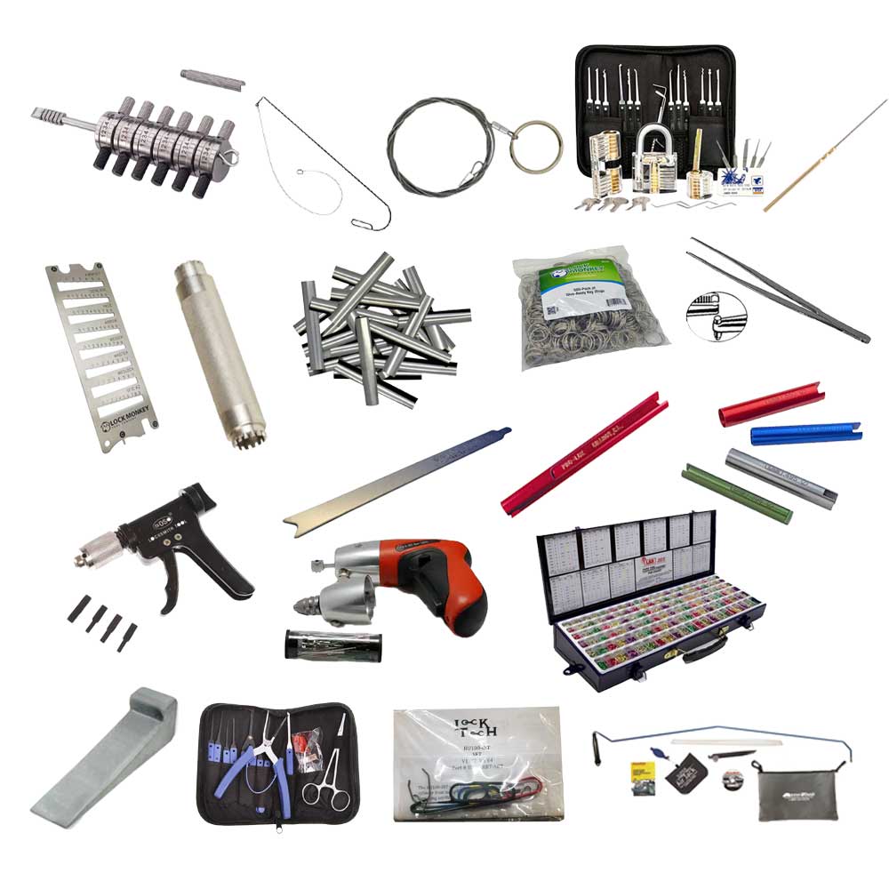 Car Opener and Extractor Tools - Complete Specialty Tools Bundle ...