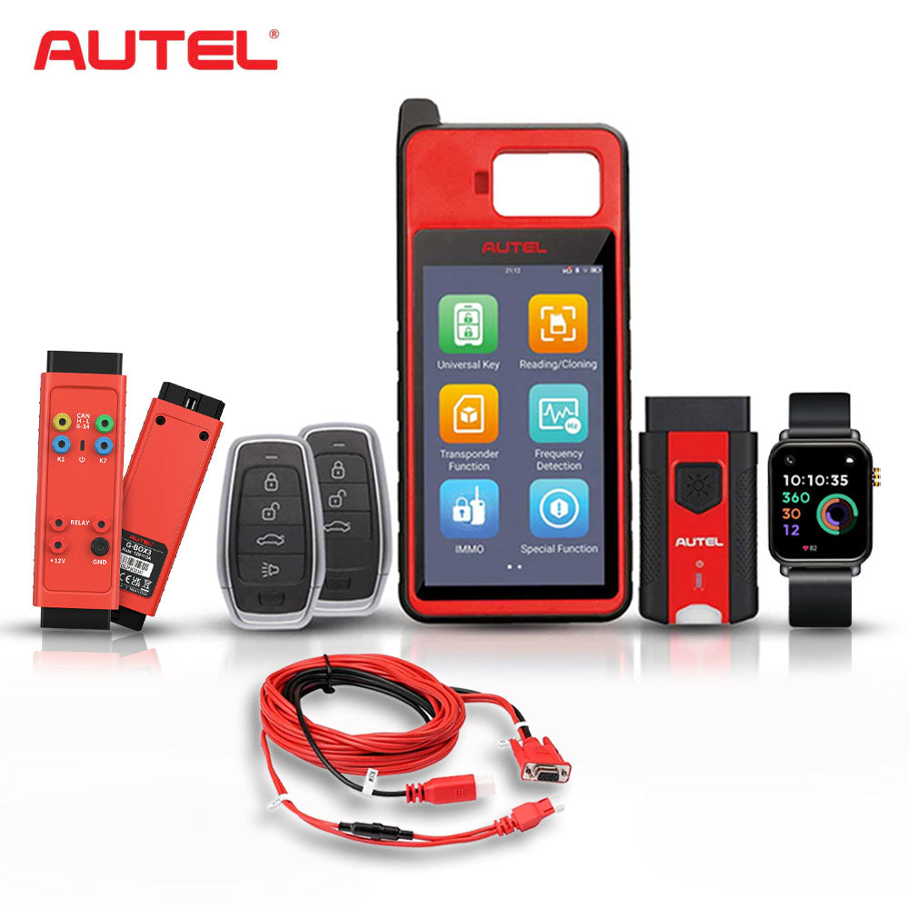 Autel MaxiIM KM100 Universal Key Generator Bundle with G-BOX3 and Toyo