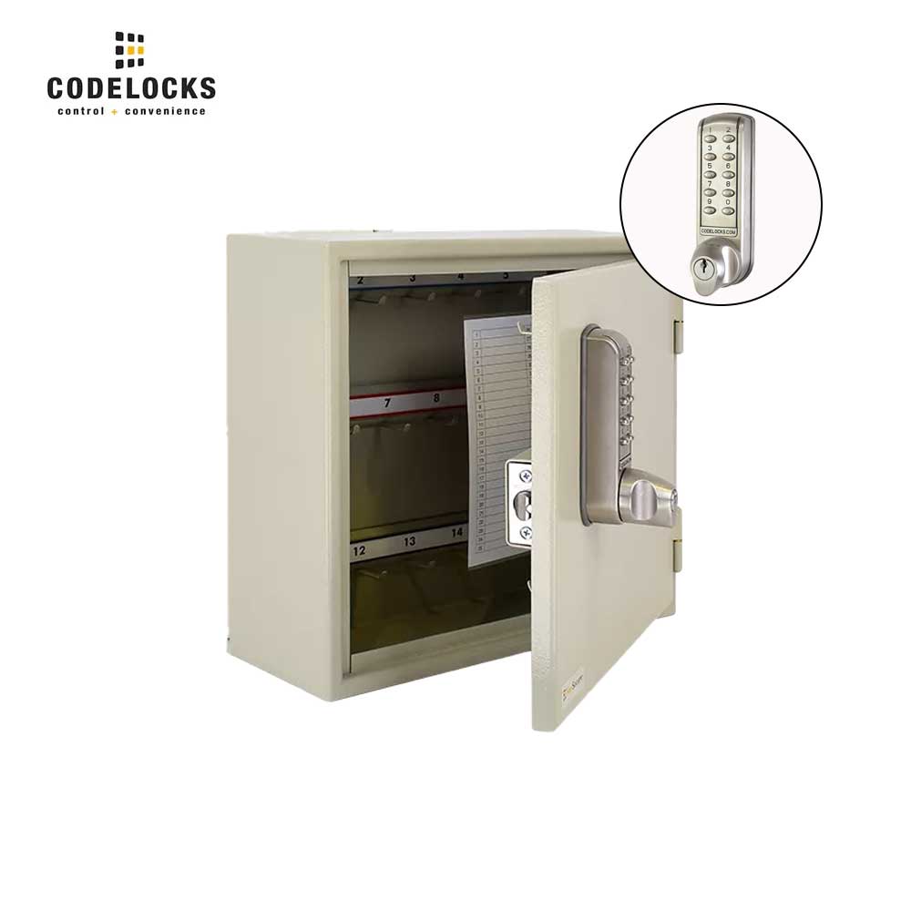 Codelocks Optional Hook Extra Secure Padlock Cabinet with CL2255 Serie