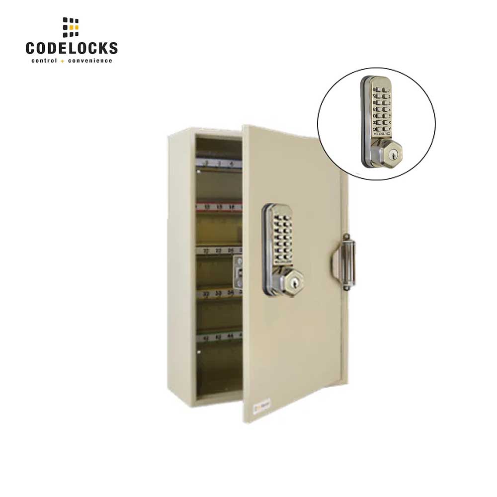 Codelocks Optional Hook Self-Closing Key Cabinet with CL255K SS Mechan