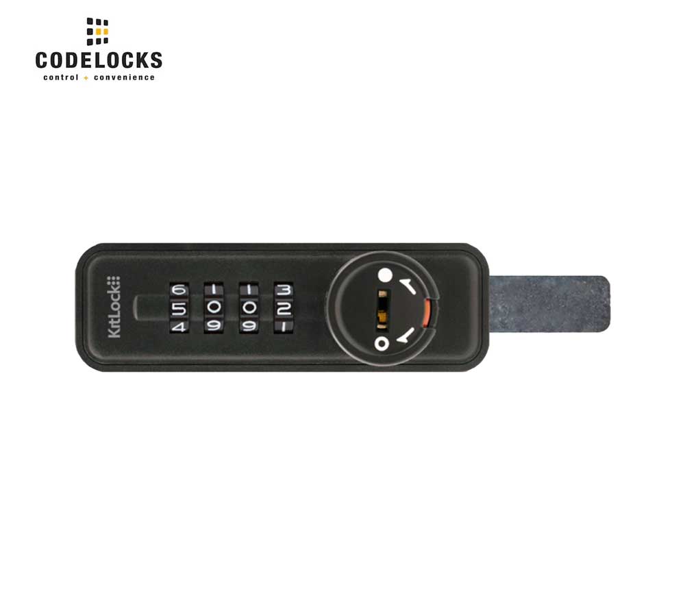 Codelocks KL15 Black Mechanical Optional Function KitLock with Optiona