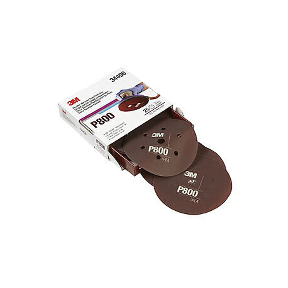 3M - 34406 - Hookit Flexible Abrasive Disc 270J - 6" - Dust Free - P80 ...