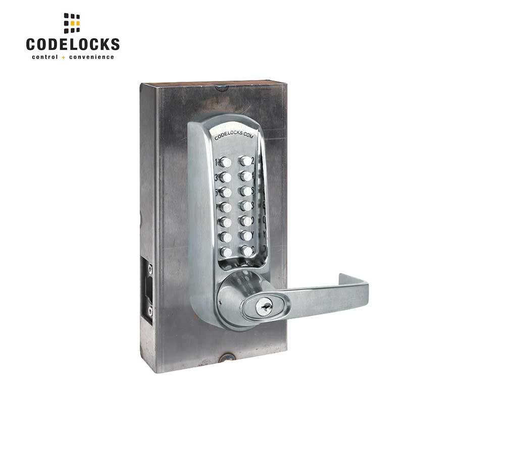 Codelocks CL615 Mechanical, Heavy Duty, Grade 2, Optional Finish, Tubu