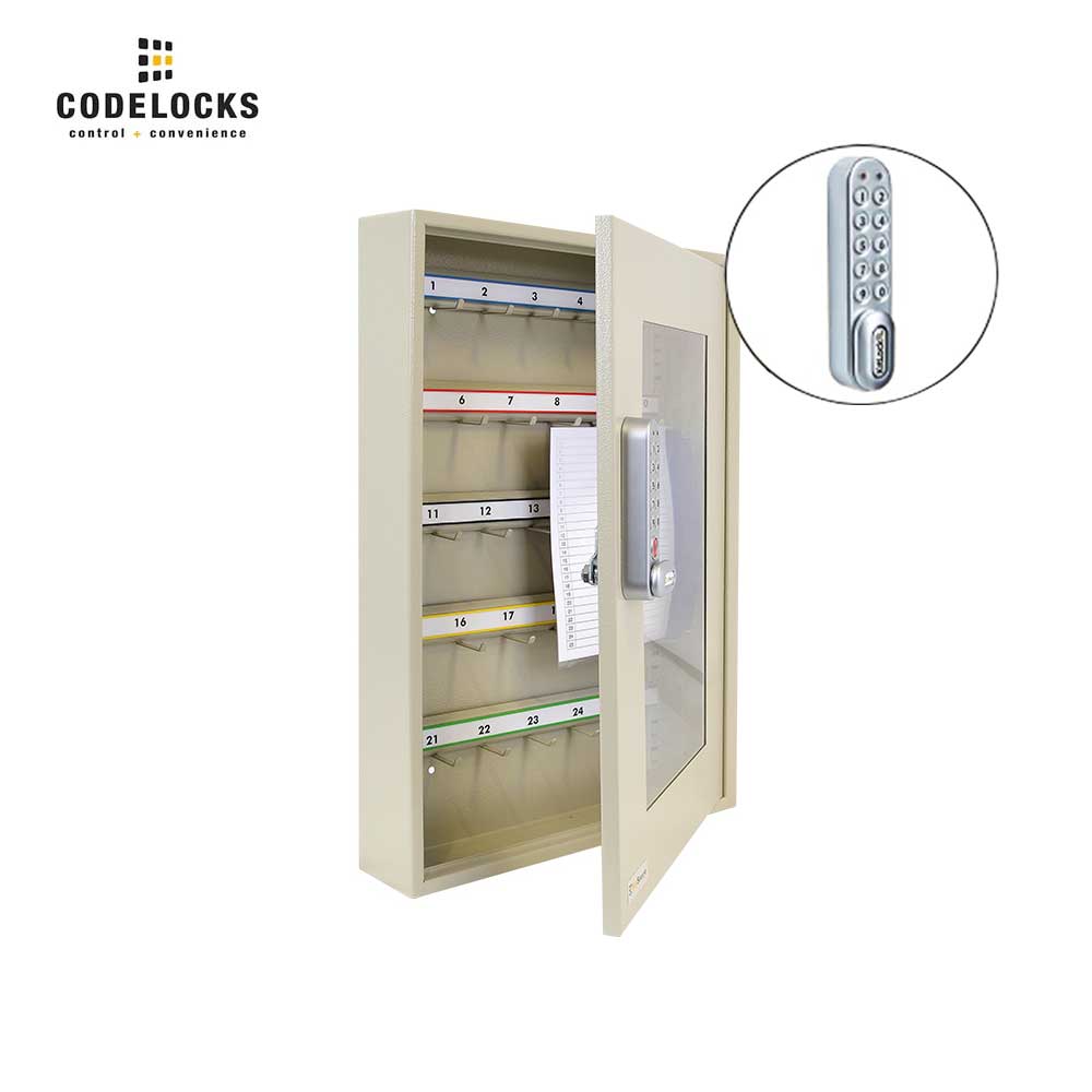Codelocks Optional Hook Padlock View and Portable Cabinet with KL1000