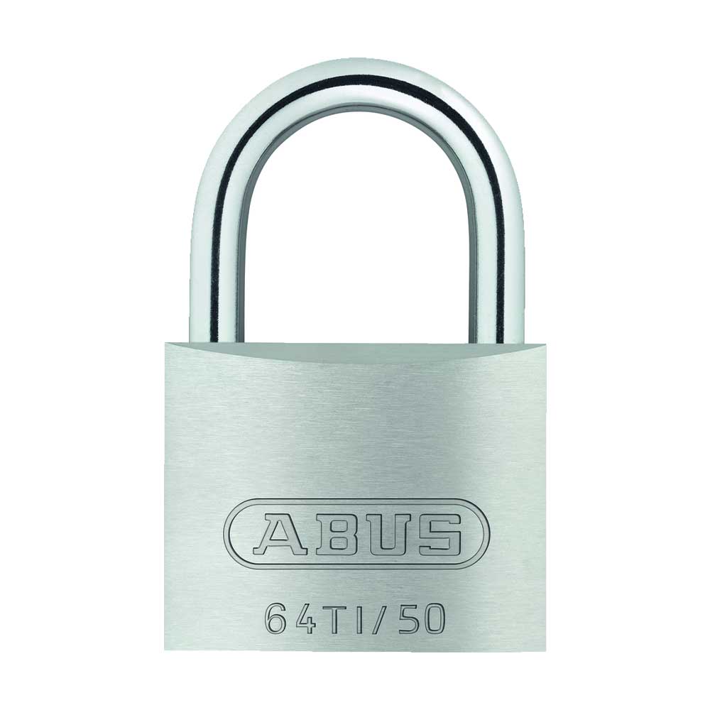 ABUS - 64TI/50 - Extreme Corrosion Resistance Titalium Padlock with Op ...