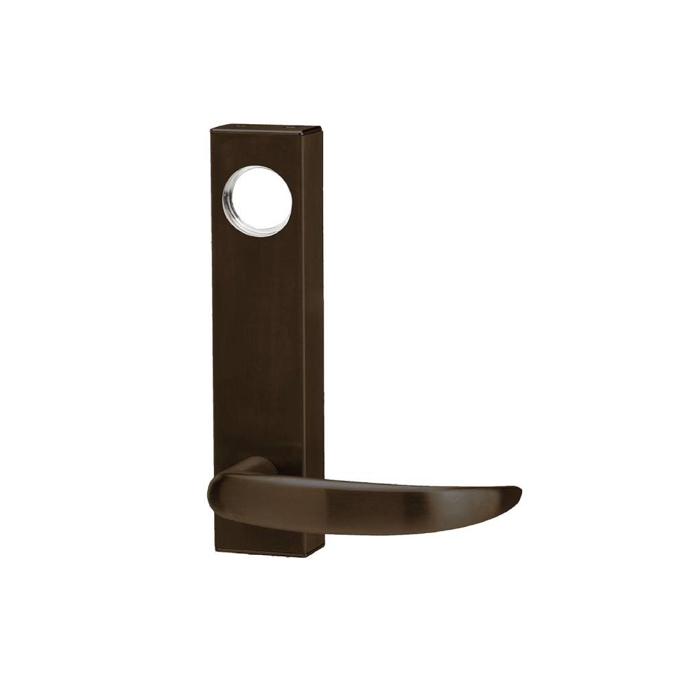 Adams Rite - 3080-01-0-31-US10B - Entry Lever Trim With Cylinder Hole ...