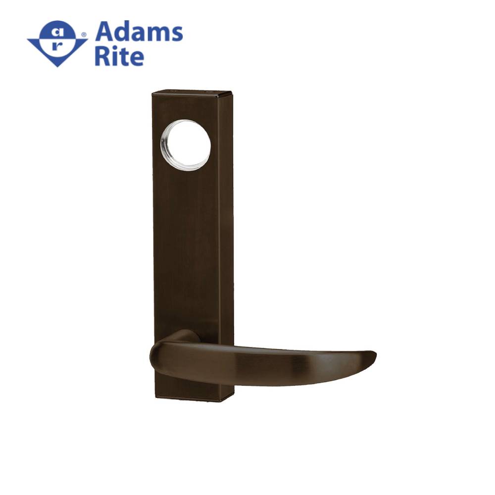 Adams Rite - 3080-01-0-31-US10B - Entry Lever Trim With Cylinder Hole