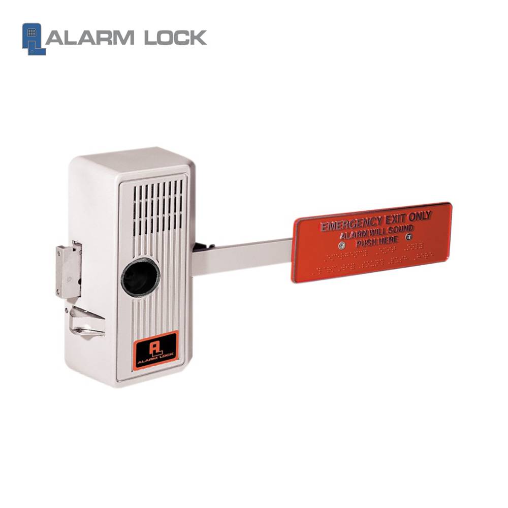 Alarm Lock - 250-US28 - Sirenlock Paddle Panic Exit Alarm - 2-Minute A
