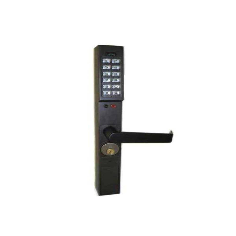 Alarm Lock - DL1300-10B1 - Trilogy Narrow Stile Pin Keypad Lever Lock
