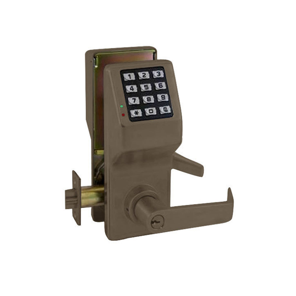 Alarm Lock - DL5200-US10B - Double Sided Weatherproof Pushbutton Cylin ...