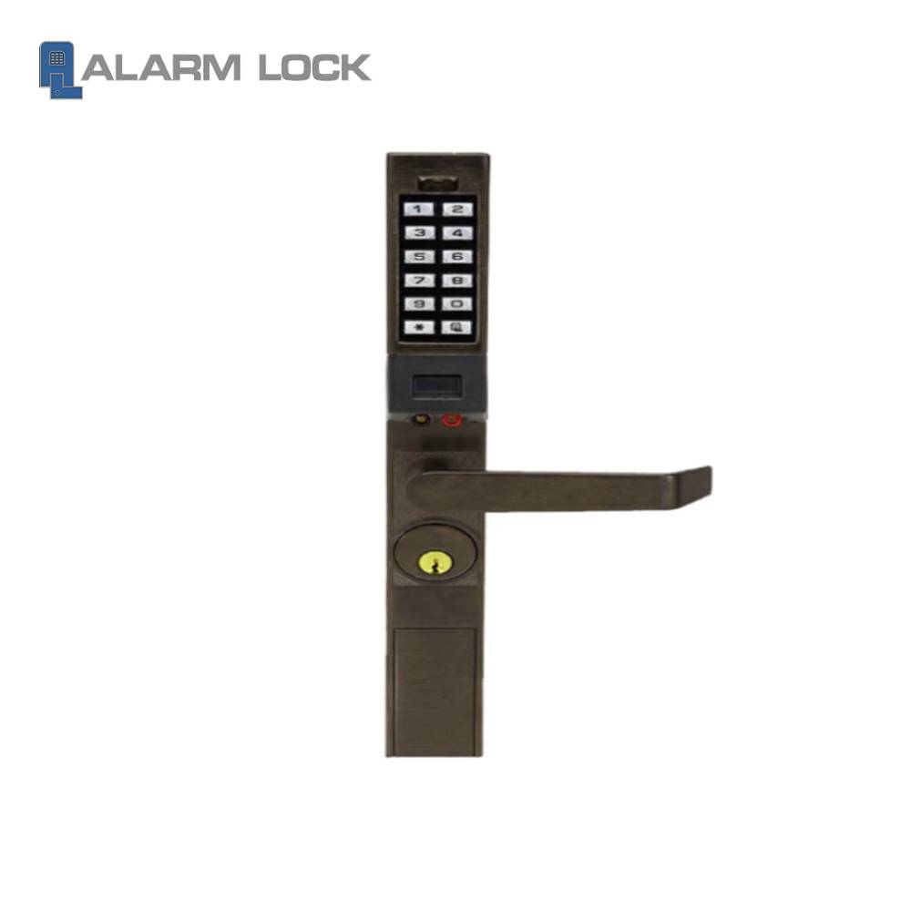 Alarm Lock - PDL1300-10B1 - Trilogy Narrow Stile Pin Keypad Lever Lock