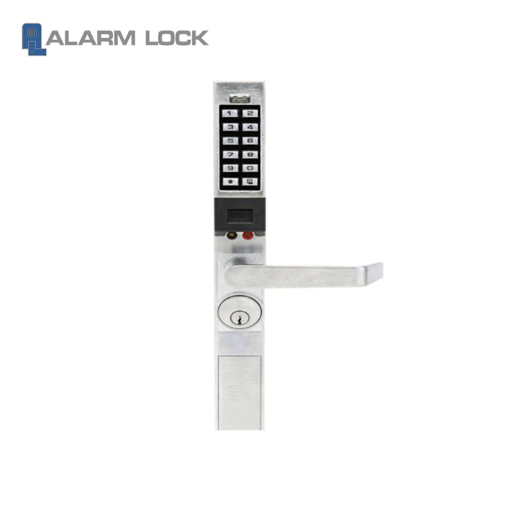 Alarm Lock - PDL1300-26D1 - Trilogy Narrow Stile Pin Keypad Lever Lock