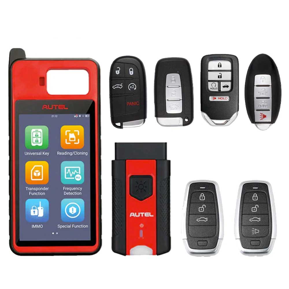 Autel MaxiIM KM100 Universal Key Generator with 4 FREE Autel Remotes ...