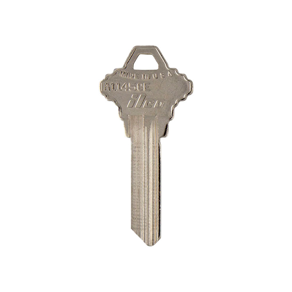 ILCO A1145EF 6-Pin Schlage Key Blank – Locksmith Keyless