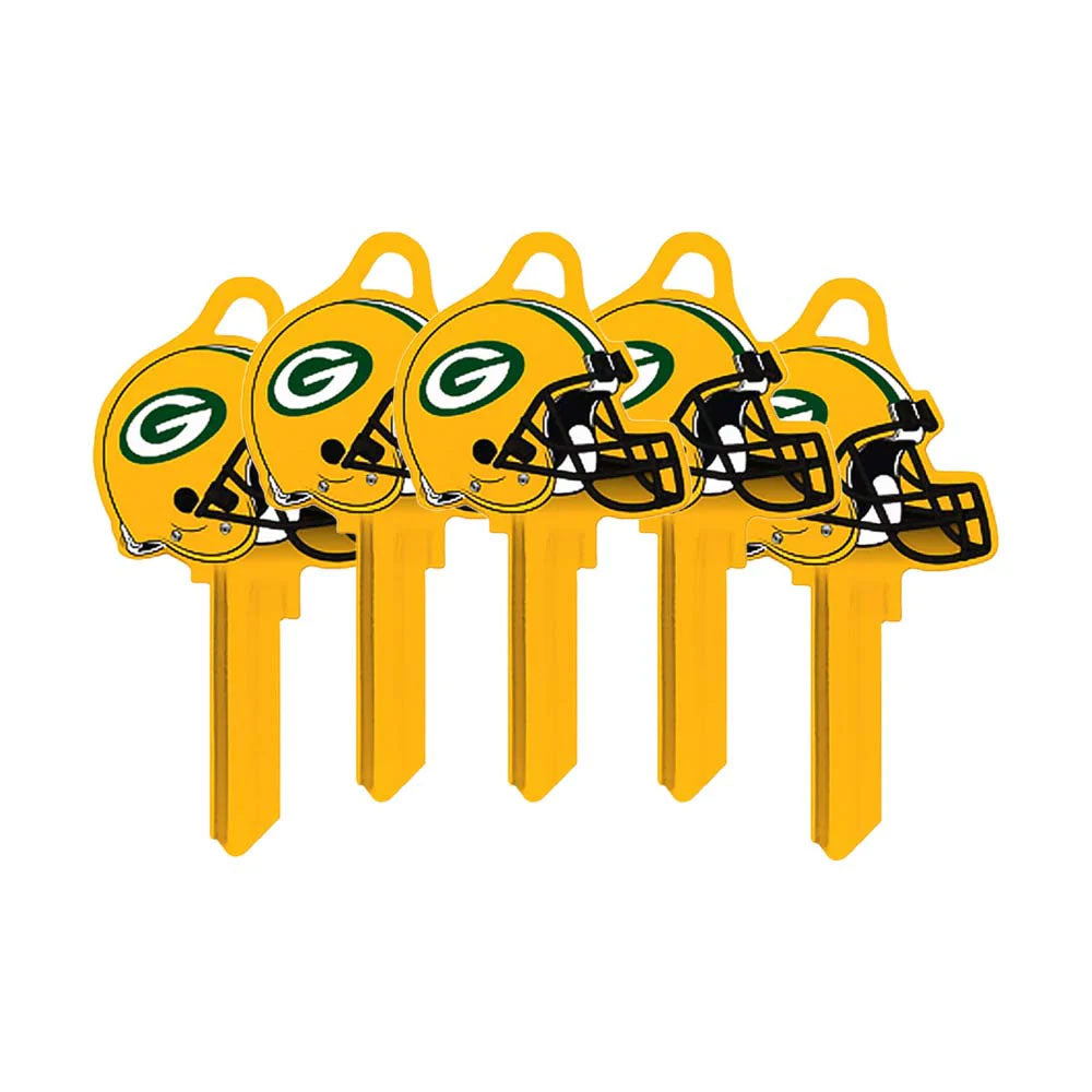 ILCO - NFL-KW1 TeamKeys - Helmet Edition Key Blank - Green Bay Packers ...