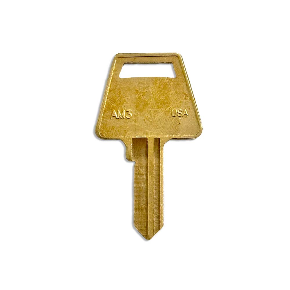 ILCO American Padlock Key Blank - 5 Pin Or Disc - AM3-BR – Locksmith ...
