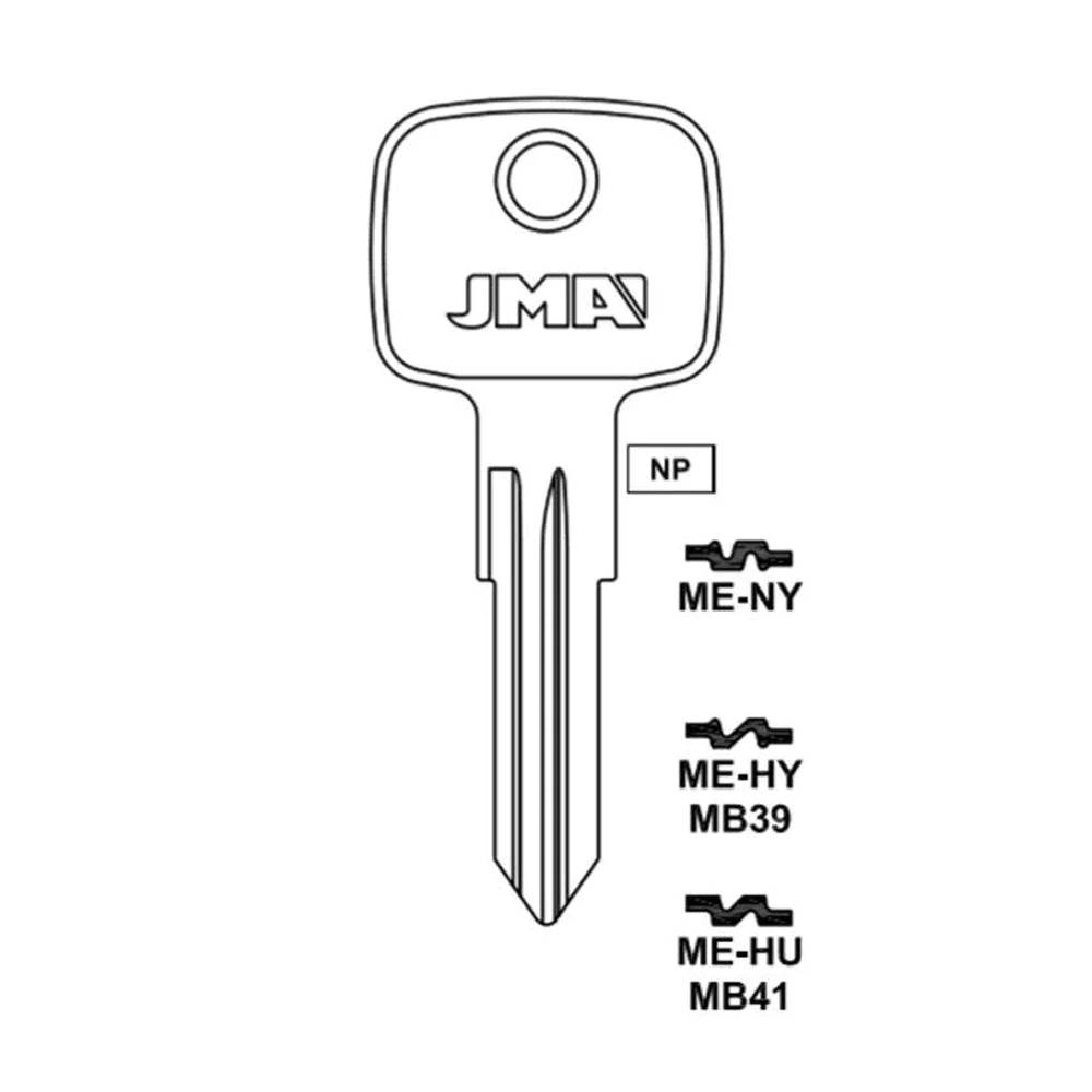 Mercedes Benz Key Blank - MB39 / X83 – Locksmith Keyless