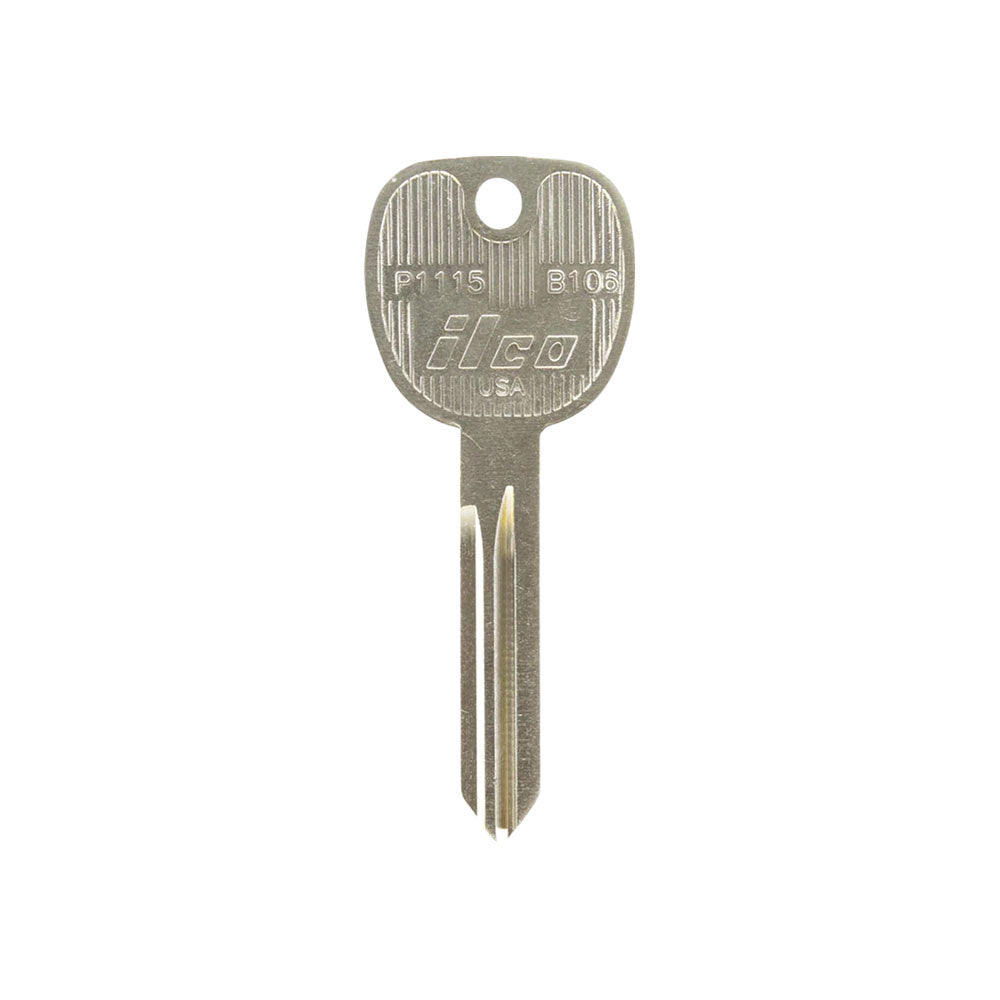 GM Double Sided 10 Cuts Key Blank - Z-Keyway - GM-37 / B106 – Locksmith ...