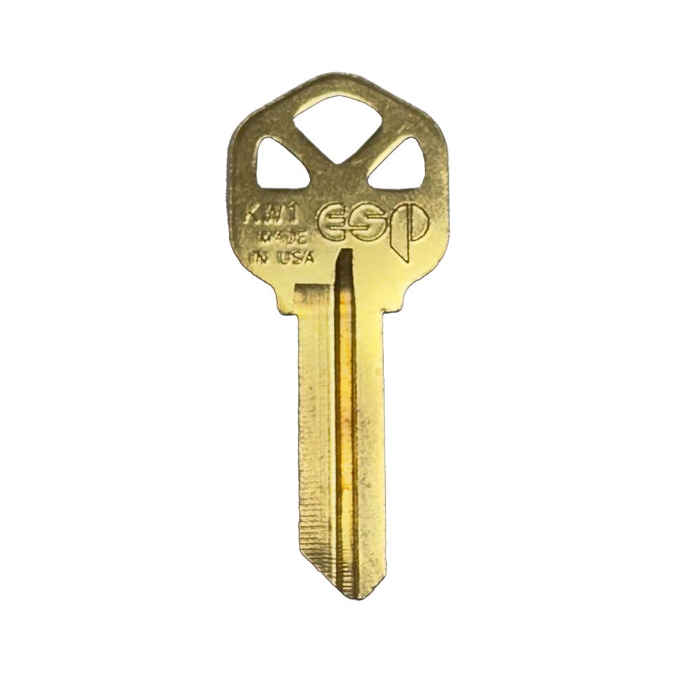 Hudson Lock ESPKW1-0000 KW1 Key Blank – Locksmith Keyless