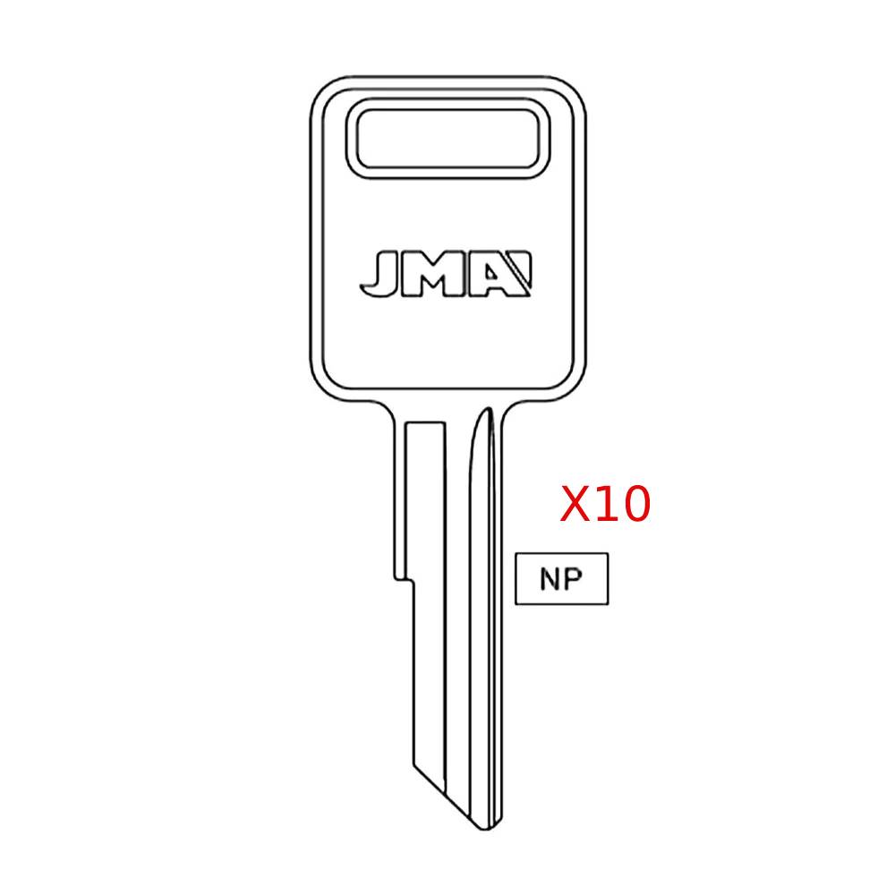 International Truck Key Blank - RA4/ AMM-3 (Packs of 10) – Locksmith ...