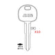 Isuzu Key Blank - B113 / ISU-5 (Packs of 10) – Locksmith Keyless