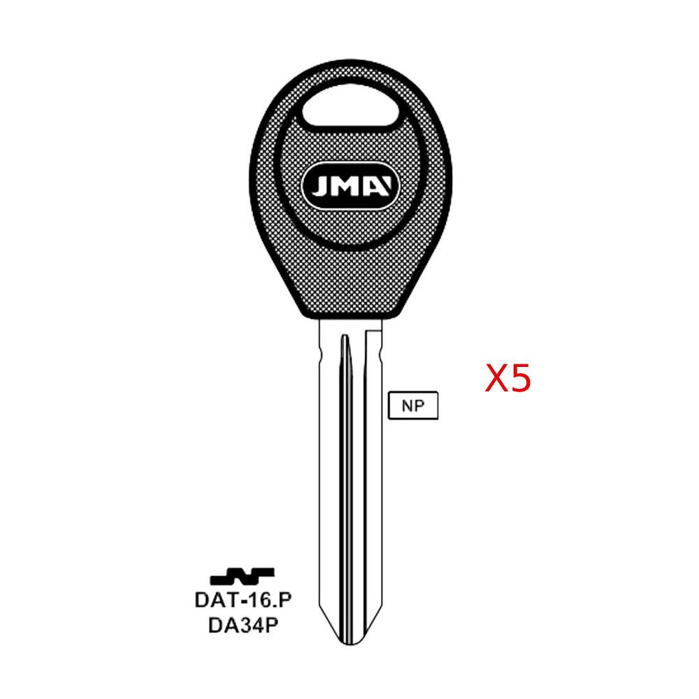 Nissan Key Blank - DA34P / DAT-16.P (Packs of 5) – Locksmith Keyless