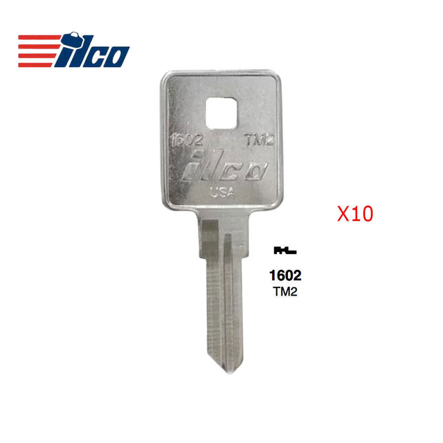 1602 Trimark Key Blank - TRM-6D / TM2 (Packs of 10) – Locksmith Keyless