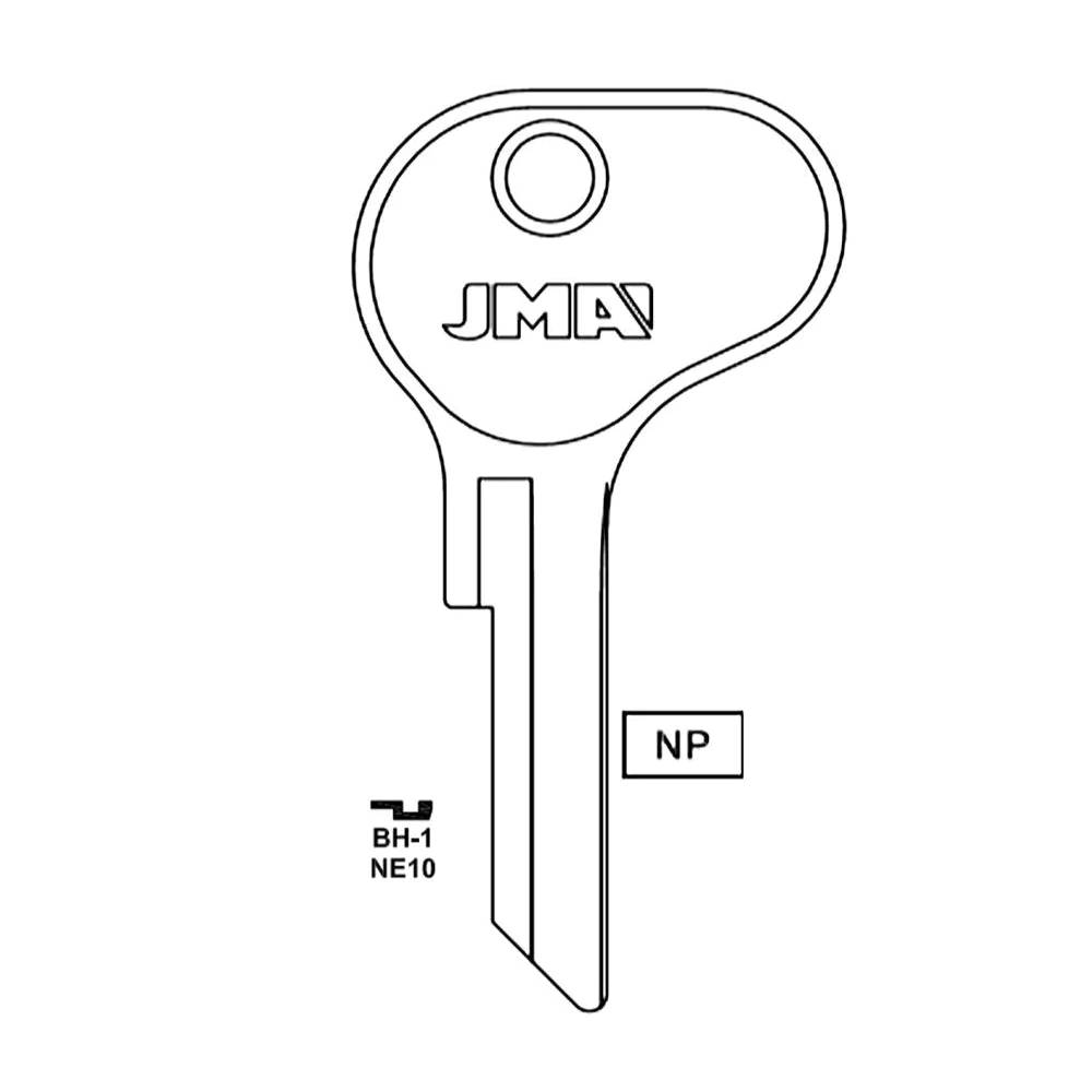 Volvo Key Blank - NE10 / BH-1 – Locksmith Keyless