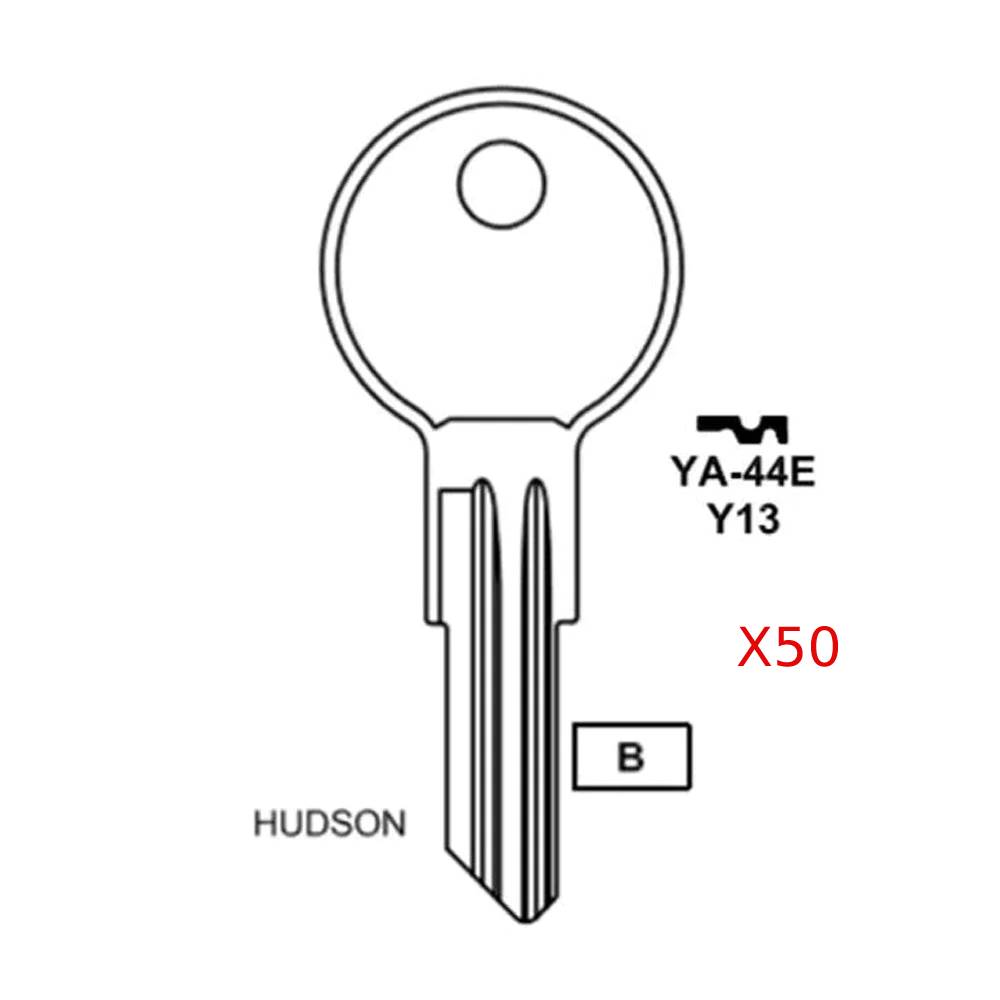 Yale 5-Wafer Cabinet Key Blank - Brass - Y13 BR / YA-44E (50 Pack ...