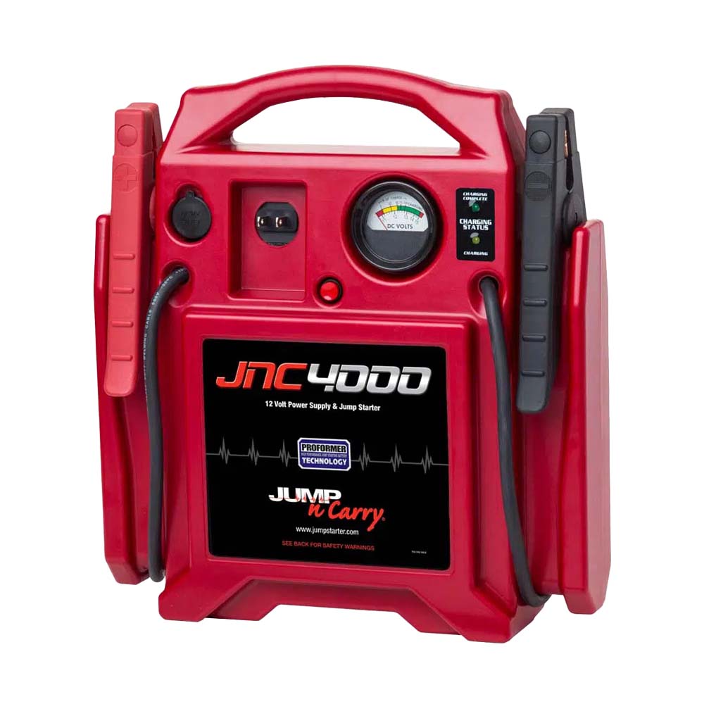 Clore Automotive JNC4000 Jump-N-Carry 1100 Peak Amp 12V Jump Starter ...