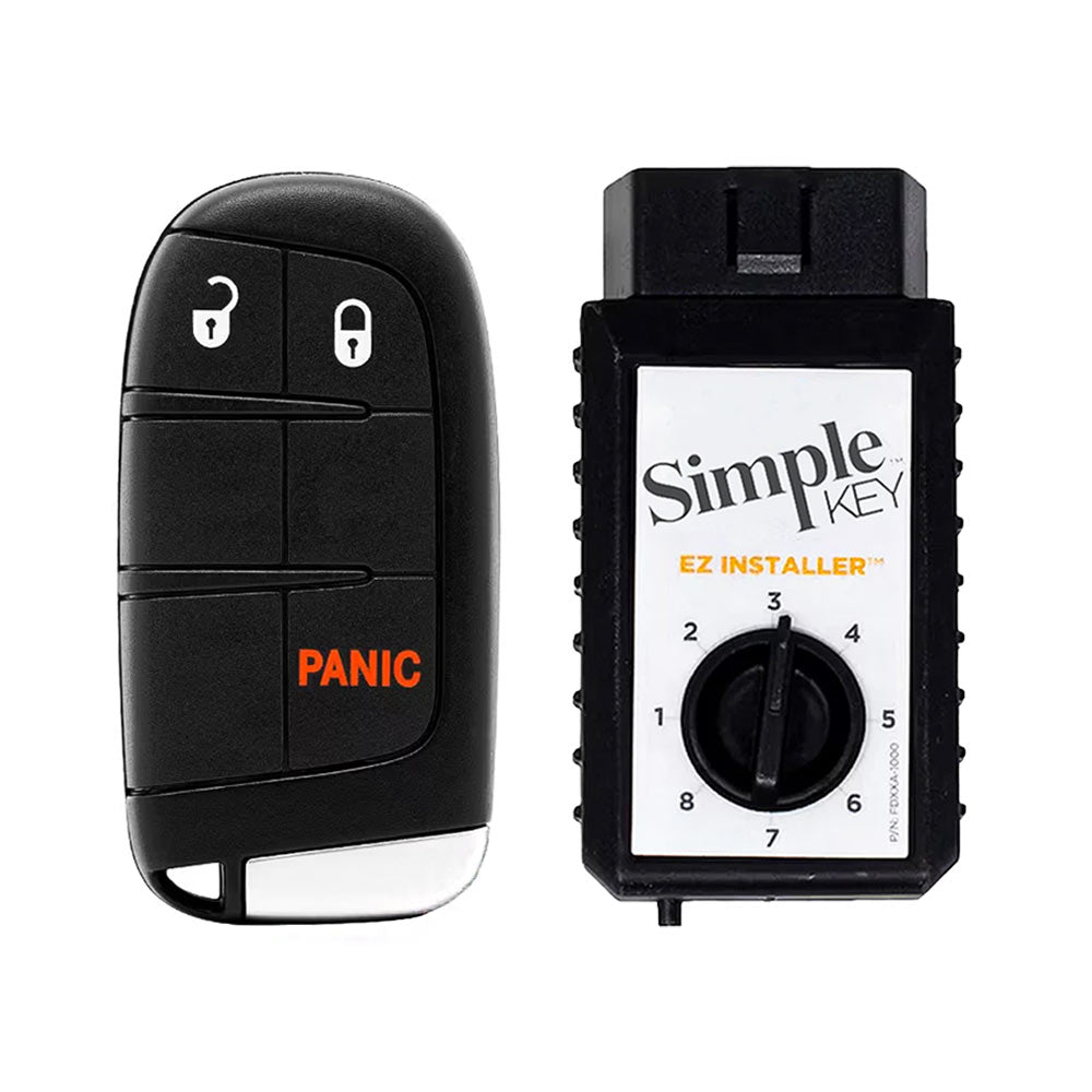 Simple Key 3 Button Remote with Panic CDSK-E3Z0SK and EZ Installer Pro ...