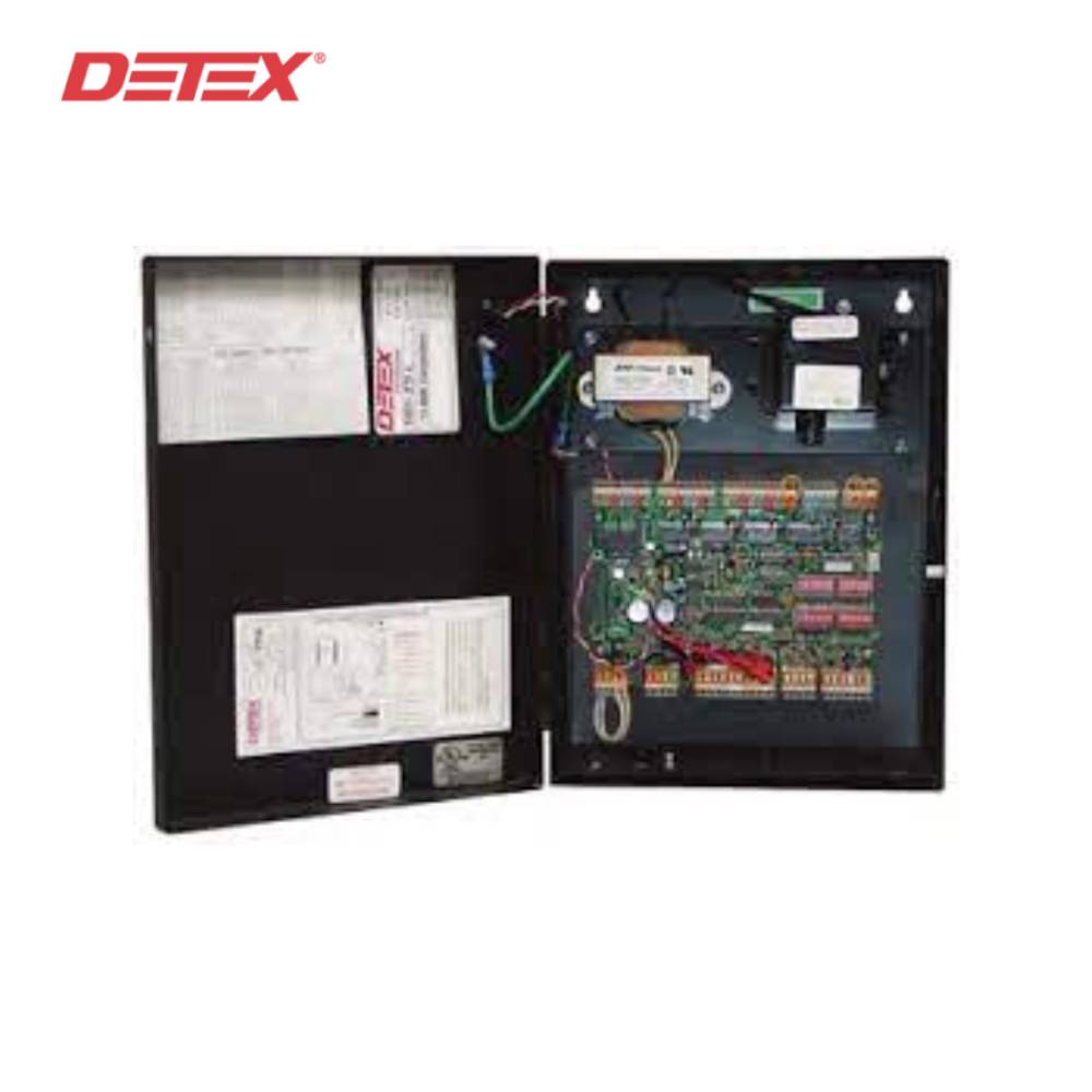 Detex - 11-800 - Controller System - 120VAC/24VDC - 24 Point Terminal