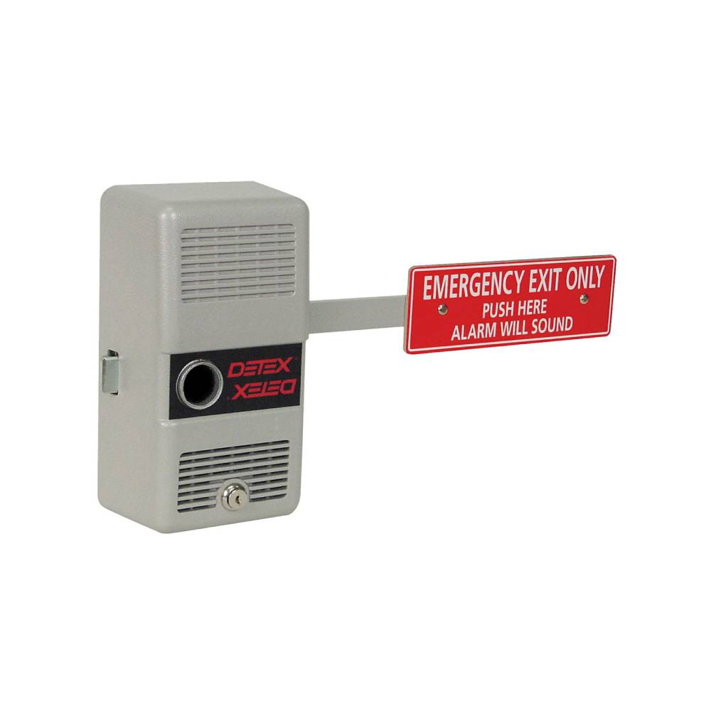 Detex - ECL-230D - Panic Hardware Exit Control Lock UL-Listed - Gray F