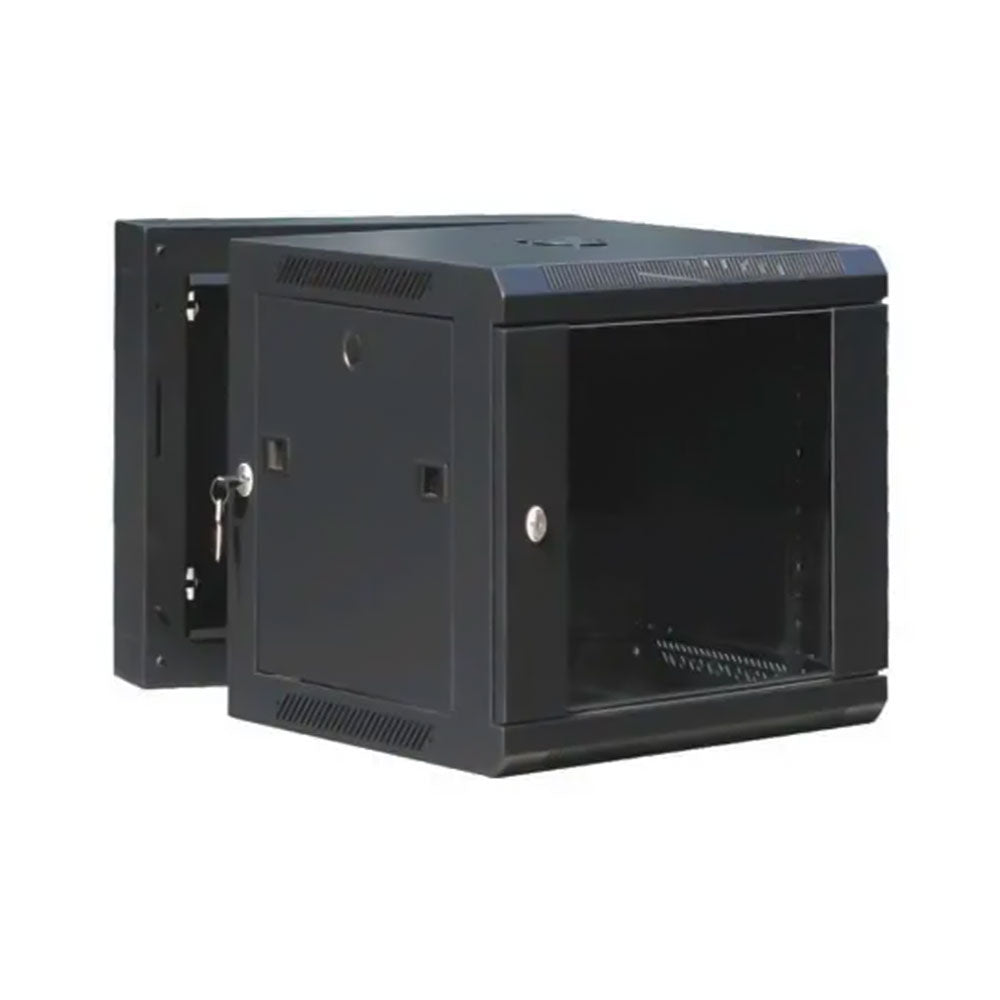 Dynotech - 300738 - 15U - Wall Mount Rack Cabinet with Fan and Tempere ...