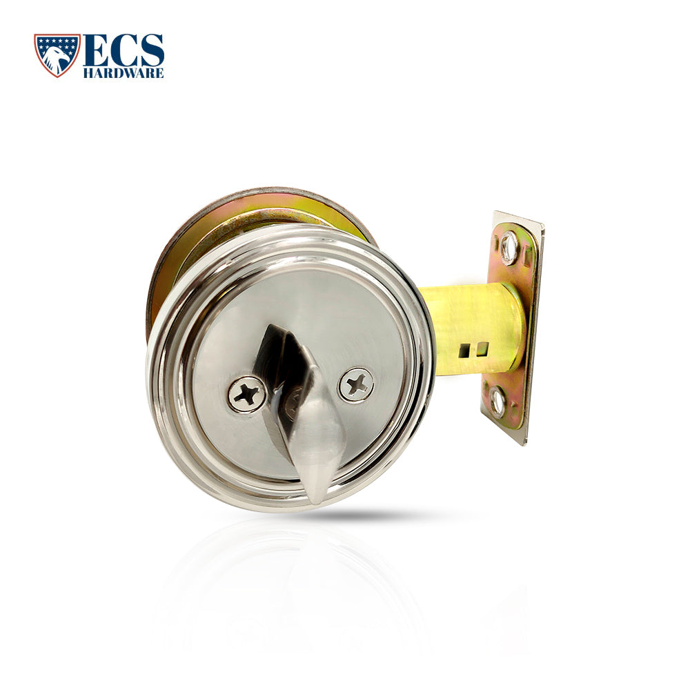 ECS HARDWARE - Durable Combo Lockset w/ Single Knob & Deadbolt - Entra