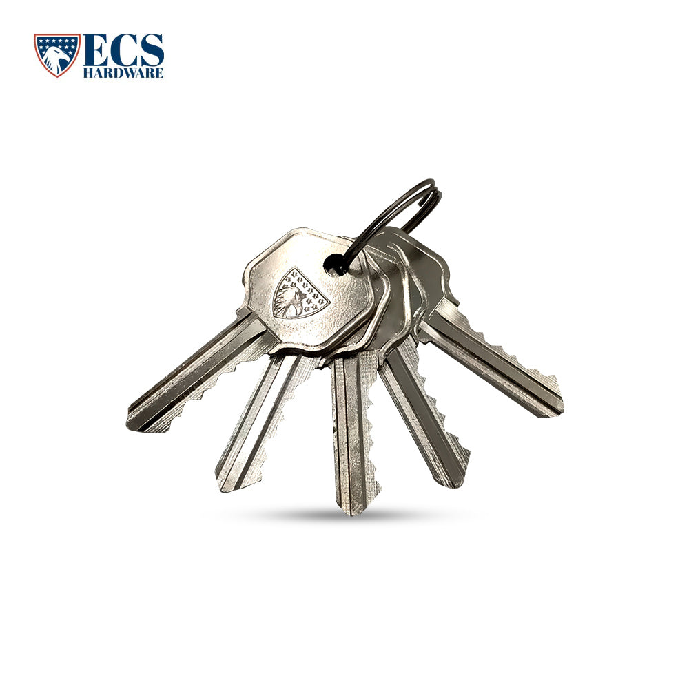 ECS HARDWARE - Durable Combo Lockset w/ Single Knob & Deadbolt - Entra