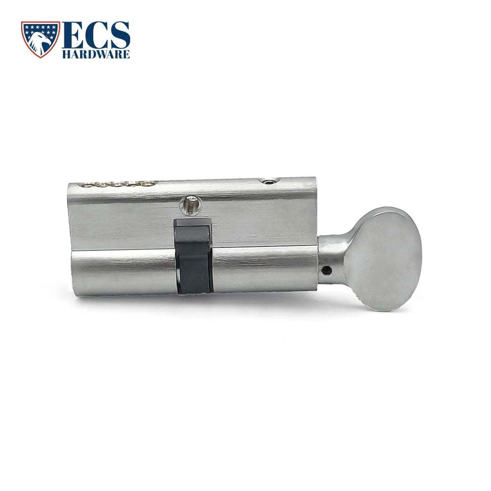 ECS HARDWARE - Durable Premium Profile Cylinder Single Sided Thumb Tur