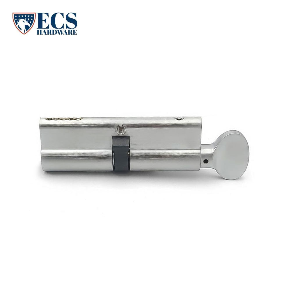 ECS HARDWARE - Durable Premium Profile Cylinder Single Sided Thumb Tur