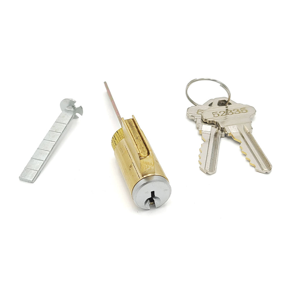 ECS HARDWARE - Durable Premium Key-In-Knob Cylinder 26D Satin Chrome S ...
