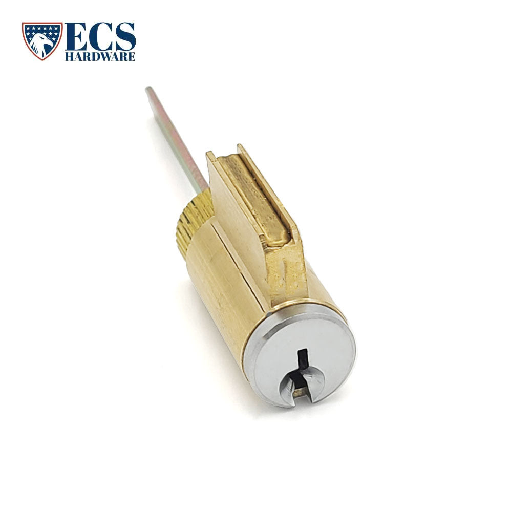 ECS HARDWARE - Durable Premium Key-In-Knob Cylinder 26D Satin Chrome K